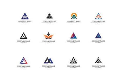 Arrow And Triangle Logo Design Vector Graphic By Anggasaputro4489 · Creative Fabrica