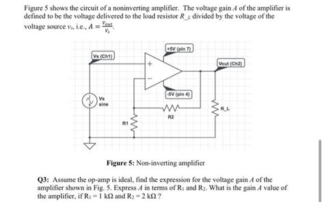 Solved Figure Shows The Circuit Of A Noninverting Chegg