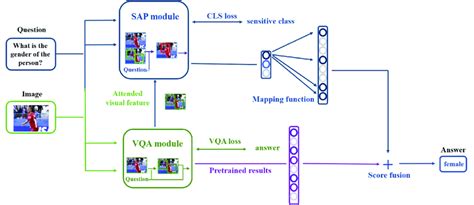 The Overall Architecture Of Our Fair VQA Which Consists Of SAP Module