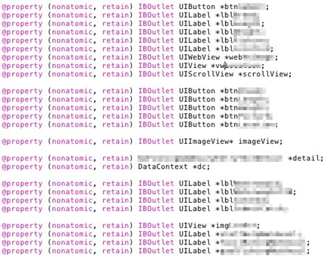 Iphone Whats The Normal Way Of Organising A Header File In Objective