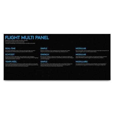 Logitech Pro Flight Multi Panel Hyperdrive