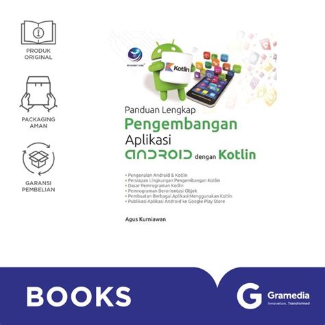 Panduan Lengkap Pengembangan Aplikasi Android Dengan Kotlin Lazada
