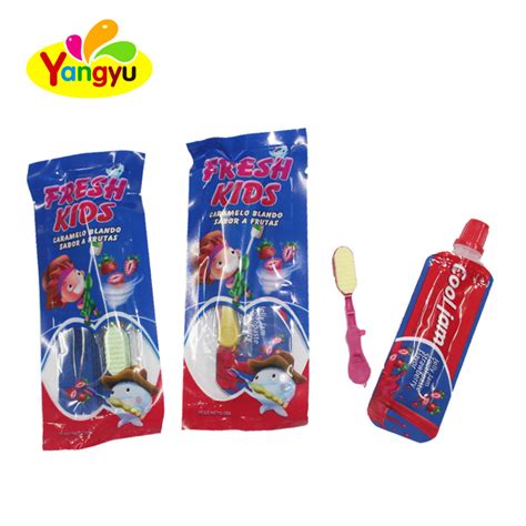 Toothbrush Candy And Toothpaste Jelly Candy China Price Supplier 21food