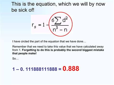 Gcse Geography How And Why To Use Spearmans Rank Ppt