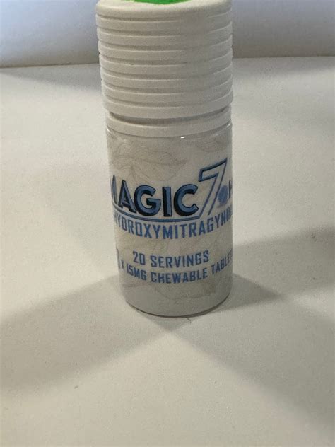 Magic 7 Hydroxy Mitragynine Chewable Tablets Mushy Bros