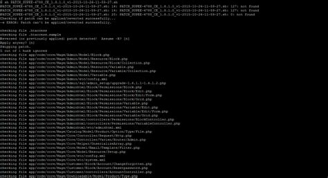Magento 18 Patchsupee 6788 Not Installed Correctly Magento Stack