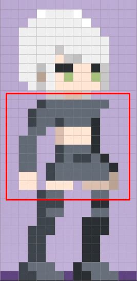 Walk Cycle Pixel Art