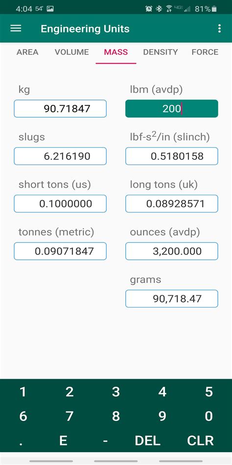 Engineering Unit Converter Latest Version 14 For Android