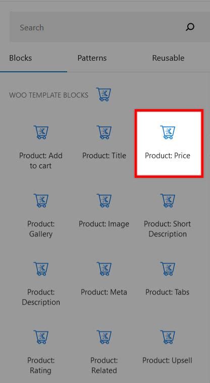 Woo Template Block Product Price Kadence Wp Documentation