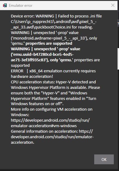 Emulator Error · Issue 108 · Dotnet Presentationsdotnet Maui Workshop