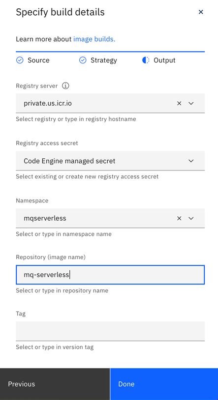 Write And Run Serverless Mq Applications In Ibm Cloud Ibm Developer