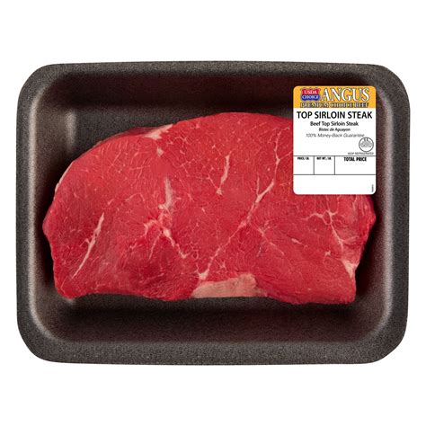 Top Sirloin Angus Steak Beef Cuts For Personal Services Walmart