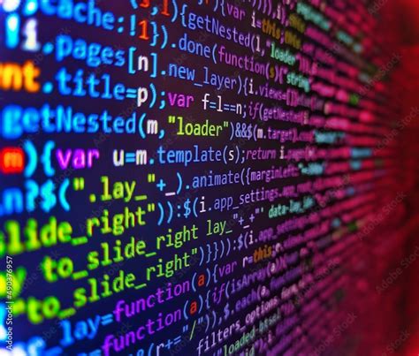 Matrix Byte Of Binary Data Rian Code Running Abstract Background In Dark Blue Digital Style