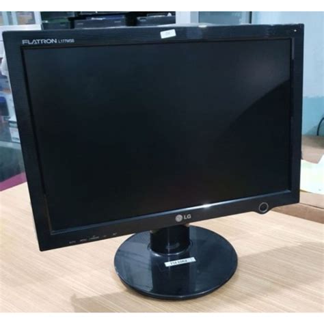 Jual Monitor Lg Flatron L177wsb 17 Inch Wide Lengkap Kabel Shopee