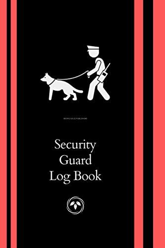 Security Guard Log Book Security Incident Report Book Track The Visitors Sing In Sign Out And