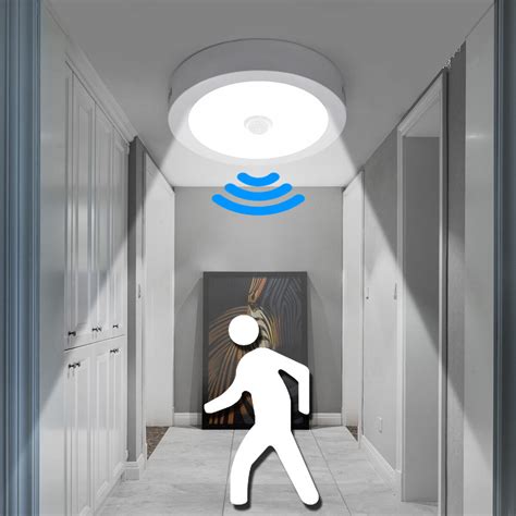 Motion Sensing Ceiling Light Fixtures