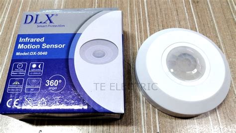 DLX DX 5040 360 DEGREES ANGLE SURFACE MOUNTED INFRARED MOTION SENSOR Shopee Malaysia