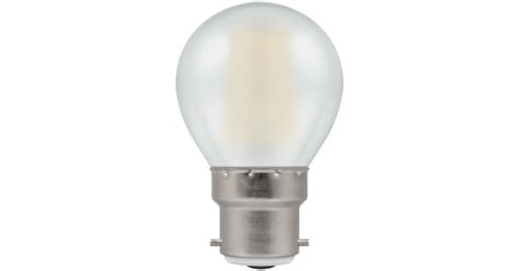 Crompton Filament Dimmable Led Round 5w Bc B22d Pearl Electric Vault Ltd