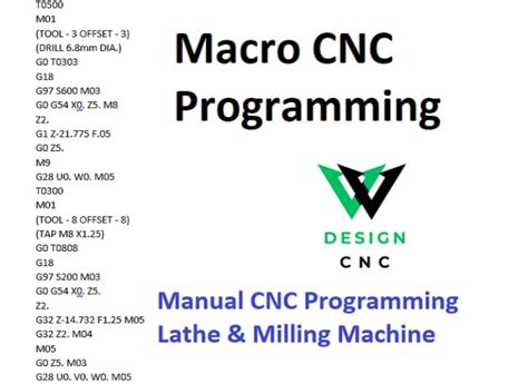 Do Perfect Macro Cnc Lathe And Milling Machine Program By Designcnc
