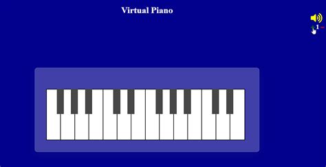 Virtual Piano App In Javascript Free Source Code Sourcecodester