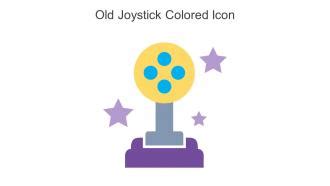 Old Joystick Colored Icon In Powerpoint Pptx Png And Editable Eps Format PPT Example
