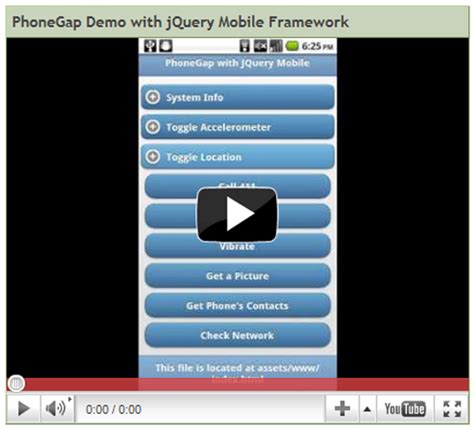 Jquery 示例10个jquery Mobile演示网站示例 Csdn博客