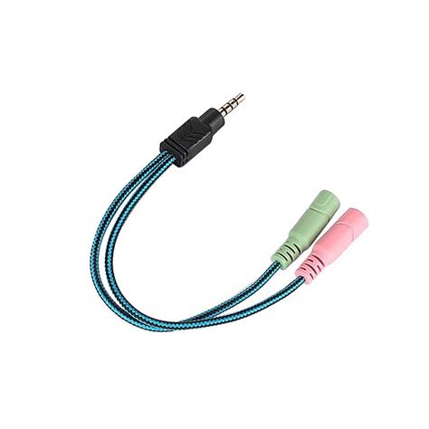 Шнур переходник для наушников Сплиттер для наушников с микрофоном 1 000 тг Аксессуары для