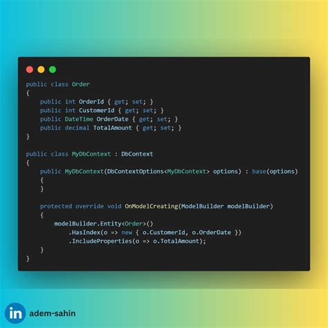 adem Şahin on linkedin dotnet csharp efcore performanceoptimization