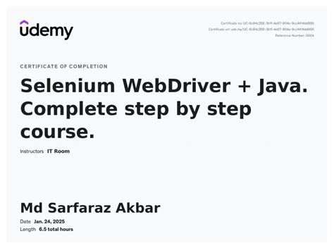 Md Sarfaraz Akbar On Linkedin Selenium Java Automationtesting