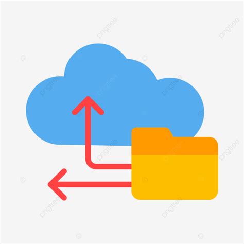 Backup Flat Icon Vector Backup Cloud Document PNG And Vector With Transparent Background For