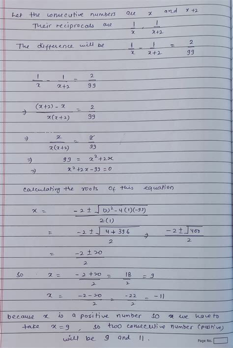[solved] find two consecutive positive odd numbers such that the