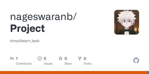 Github Nageswaranb Project Simplilearn Task
