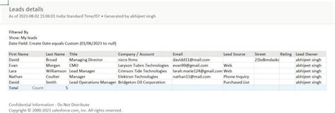 how to export leads in salesforce salesforce faqs