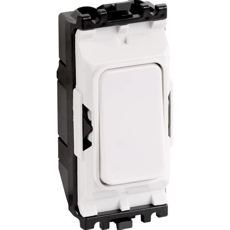 MK Grid Plus 20A Switch Module Intermediate Toolstation