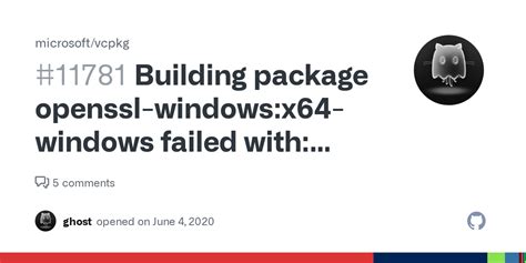 Building Package Openssl Windows X Windows Failed With BUILD FAILED While Installing Boost