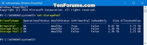 Optimize Drive Usage In Storage Pool For Storage Spaces In Windows 10 Tutorials