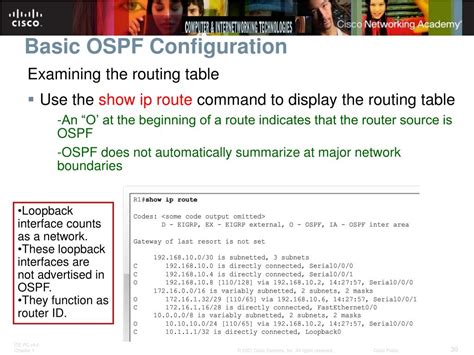 PPT OSPF Single Area OSPF PowerPoint Presentation Free Download ID