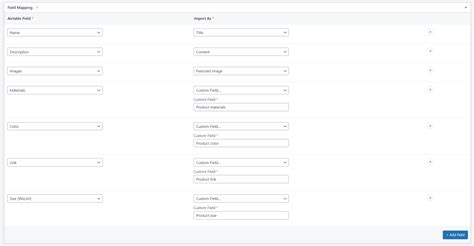 create custom post type with air wp sync