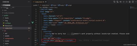 Vue 前端代码多地部署（打包后配置动态ip）vue动态修改ip Csdn博客