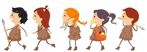 Neolithic Cartoon People