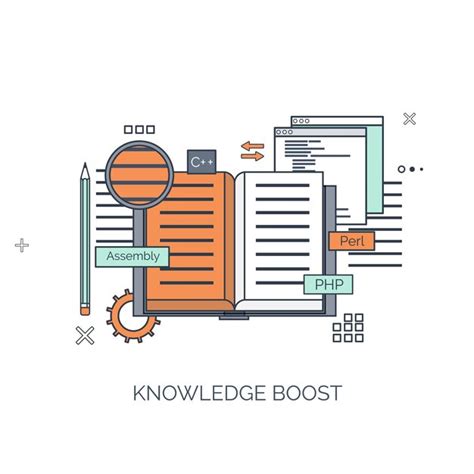 Premium Vector Vector Illustration Flat Computing Background