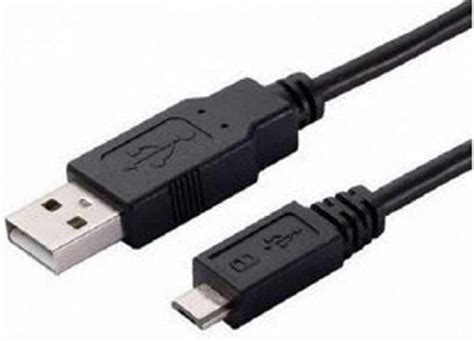 Astrotek USB To Micro USB Cable 3m Type A Male To Micro Type B Male Black Daltron PNG