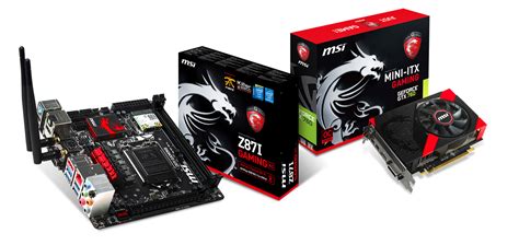 MSI Mini ITX Holiday Giveaway Z I Gaming AC Motherboard GTX Gaming ITX Video Card