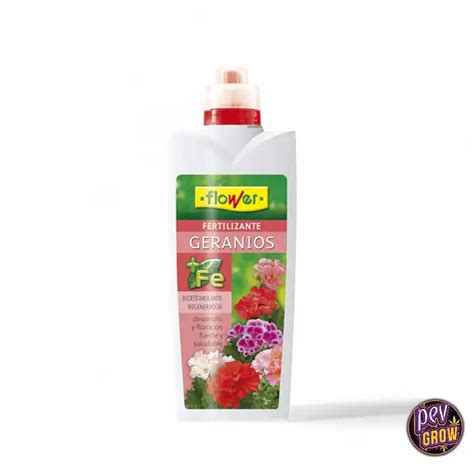 Flower Liquid Geranium Fertilizer 1l Pevgrow