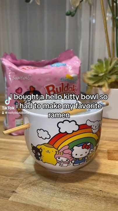 Hello Kitty X Buldak Ramen Buldak Mukbang Hellokitty Shorts Short