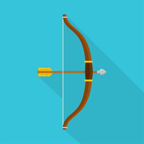 Premium Vector Accuracy Bow Icon Flat Illustration Of Accuracy Bow