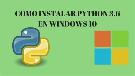 Como Instalar Python En Windows YouTube