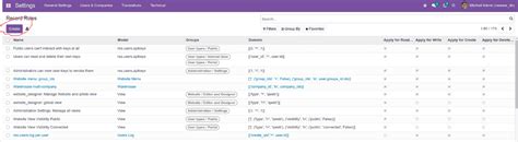 Creating A Record Rule In Odoo 16