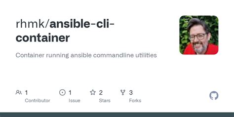 Github Rhmkansible Cli Container Container Running Ansible Commandline Utilities