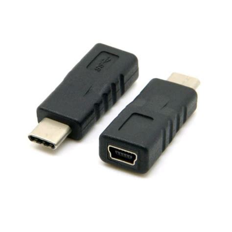 Mini usb female to type c male adapteris pāreja no Sikumi lv Idejas dāvanām